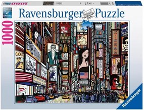 Puzzle ravensburger 170883 barevný new york 1000 dílků