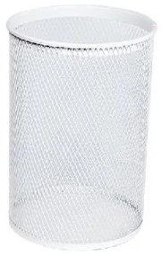 Sanela Drátěné koše - Odpadkový koš 13 l, bílá SLZN 96A
