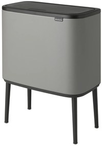 Brabantia BO Touch Bin 11+23L minerální šedá