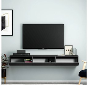 TV stolek/skříňka Tessa (černá). 1089351