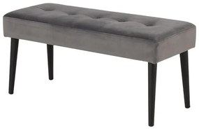 Jídelní lavice Gwen (šedá, 95x45x38 cm)