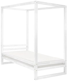 Benlemi Jednolůžková postel BALDEE Zvolte barvu: Bílá, Rozměr: 120 x 200 cm