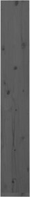 vidaXL Knihovna / dělicí stěna 60x30x199,5 cm masivní borovice [808180] Barva: Bílá