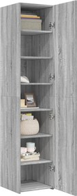 Skříň highboard šedá sonoma 40 x 42,5 x 185 cm kompozitní dřevo 3281404