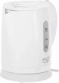 Adler AD 1371w bílá / Rychlovarná konvice / 850W / 0.8 L