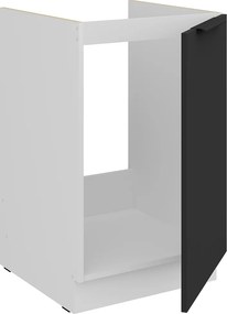 ARIA bc | dolní skříňka 50 ZL 1F dřezová | 50 cm | ANTI FINGERPRINT povrch | bílá/černá