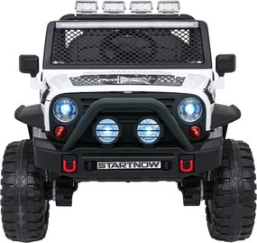 Elektrické autíčko Jeep BEAST 4x4 bílé