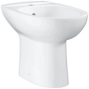 Grohe Bau Ceramic - Stojící bidet s přepadem, alpská bílá 39432000