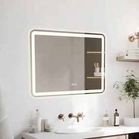 LED zrcadlo 50x70 cm