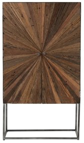 Dřevěná komoda J-line Shane 90 x 40 cm