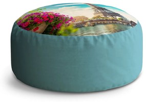 Sablio Taburet Circle Paříž Eifellova věž Mraky: 38x48 cm