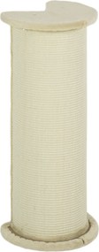 PawHut Kočičí Škrabací Sloupek 85cm Vysoký Škrabací Sloup se Siselovým Lanem, Ochrana proti Nákoncům Kočičí Škrabací Strom pro Středně Velké Kočky, Kr