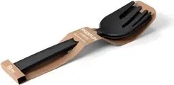 BLIMPLUS Příbor na servírování salátu Paestum Carbon Black / 29 cm / b