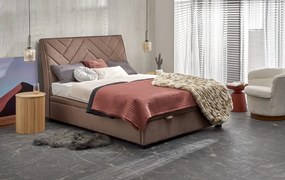 Halmar Čalouněná postel s úložným prostorem CONTINENTAL 1 160 x 200 cm