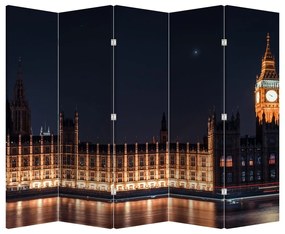 Paraván - Big Ben v Londýně (210x170 cm)