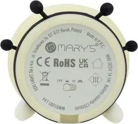 Mary's LED silikonová noční lampička RGB - včelka