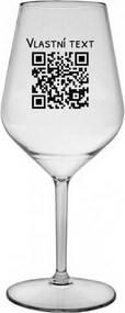 Personalizovaná nerozbitná sklenice s QR kódem