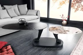 Moderní keramický otočný konferenční stolek Movement Natur 95-160cm