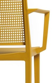 Rojaplast Křeslo GRID ARMCHAIR - hořčicově žlutá