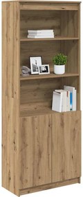 Vysoká deska Artisan Dub 70x35x180 cm kompozitní dřevo 3328479