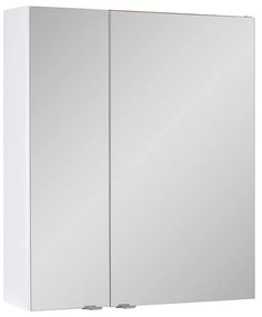 A-Interiéry Zrcadlová skříňka závěsná bez osvětlení Amanda W 60 ZS - bílá - amanda_60ZS_W