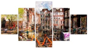 Obraz - Amsterdam (125x70 cm)