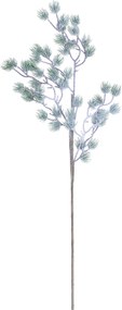 Větvička Snowy Twig 20x2x62cm light green