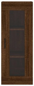 Skříň highboard hnědý dub 34,5 x 34 x 180 cm kompozitní dřevo,  3199256