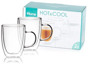 4Home Termo sklenice Cuppa Hot&Cool 310 ml, 2 ks