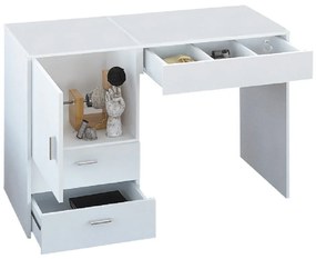 TEMPO Víceúčelový stolek / stůl pro švadleny, bílá, TAILOR - II. Jakost