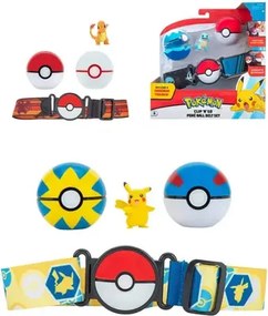 SPIN MASTER Opasek Pokémon Clip and Go Poké Ball Belt / Herní set / 2