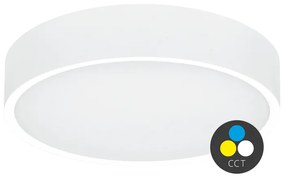 LED sv. 25W,CCT, 2750lm,IP65,bílá