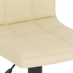 Barová židle krémová textil 334274