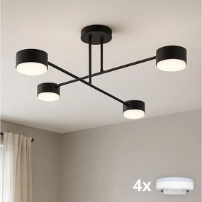 Brilagi - LED Přisazený lustr MONO 4xGX53/30W/230V černá