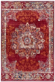 Hanse Home Collection koberce Kusový koberec Luxor 105638 Moderno Red Multicolor ROZMĚR: 160x235