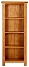 Petromila Knihovna se 4 policemi 45 x 22 x 110 cm masivní dubové dřevo