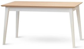 STIMA Jídelní stůl Y25 lamino NEW - bílá podnož ROZMĚR: (š/h/v) 130 x 90 x 76 cm