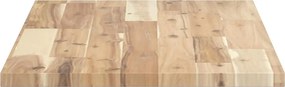 Plovoucí police 2 ks 80 x 40 x 2 cm neošetřené akáciové dřevo 3279396