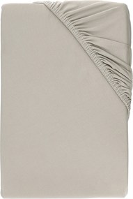Livarno® Žerzejové napínací prostěradlo, 90-100 x 200 cm (béžová)