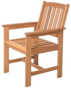 Zahradní židle Kate 57,5 x 65,5 x 89 cm Akátové dřevo