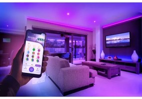 Retlux - LED RGBW Chytrý stm. pásek 5m LED/230V Wi-Fi Tuya + dálkové ovládání