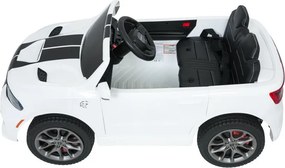 Elektrické autíčko Dodge Durango bílé