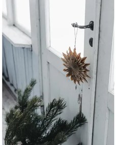 Vánoční papírová hvězda Buared Brown 15 cm Storefactory Scandinavia