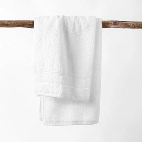 Goldea froté ručník / osuška nela - bílý 70 x 140 cm