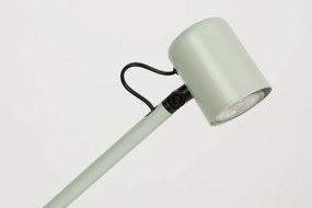 Světle zelená kovová stolní lampa (výška 45,5 cm) Aero – White Label