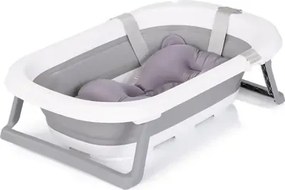 CHIPOLINO Skládací vanička Isla s koupací podložkou Grey