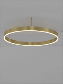 Nova Luce Stropní LED svítidlo MOTIF, ø 80cm, 48W 3000K stmívatelné Barva: Bílá
