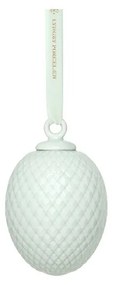 Porcelánové velikonoční vajíčko Rhombe Soft Green Lyngby Porcelaen