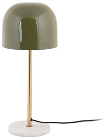Khaki stolní lampa s kovovým stínidlem (výška 50 cm) Manta – Leitmotiv