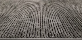 BE Koberec Eforia 9551 GREY - šedý obdélníkový Rozměr: 60x100 cm